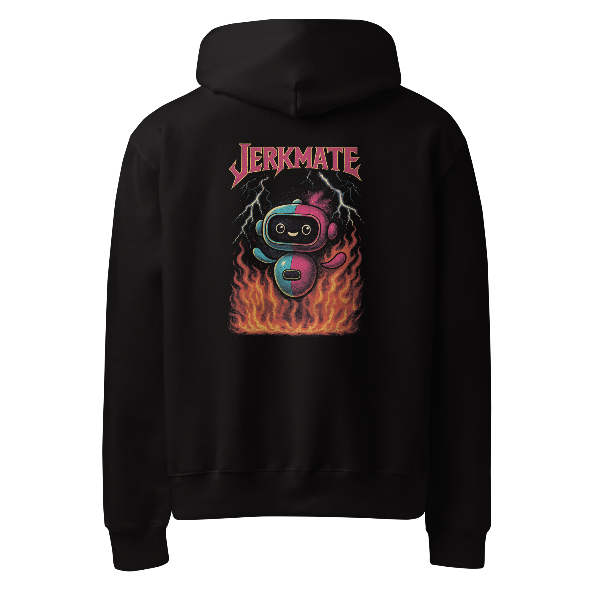 Jerky in Flames Hoodie – Jerkmate Shop